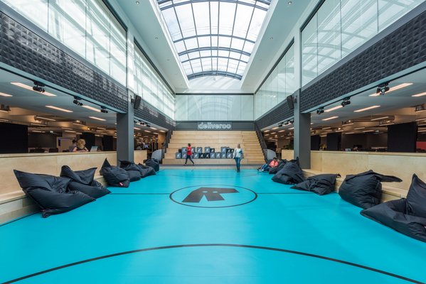 Workspace and Office Design Projects in London: Deliveroo | Unispace