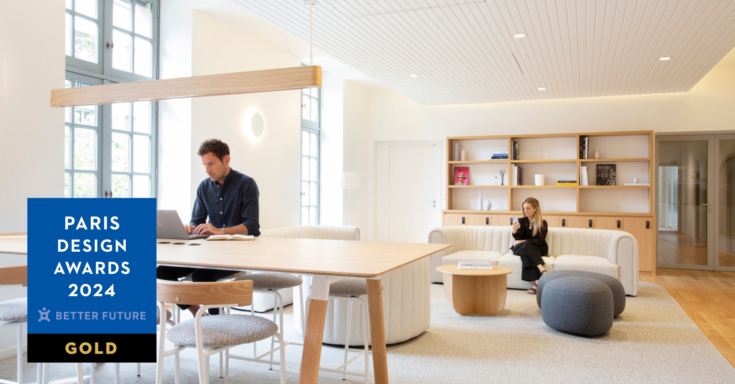 Unispace wins a Gold at the Better Future Paris Design Awards!