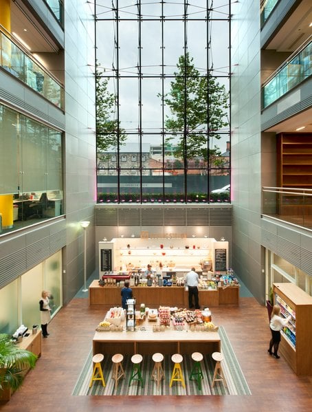 Workspace and Office Design Projects in Dublin: PwC | Unispace