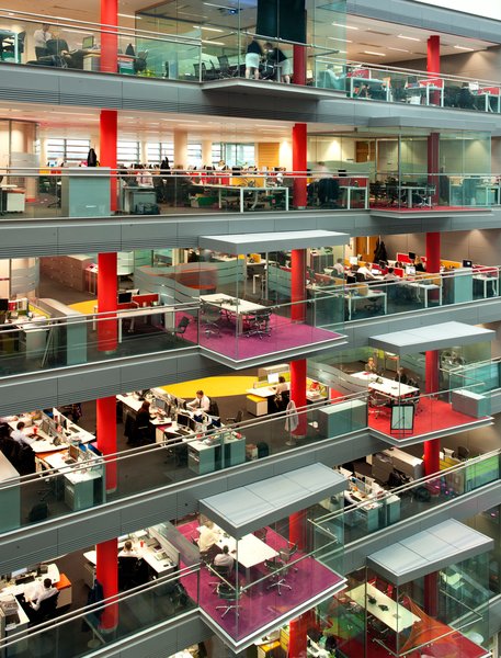 Workspace and Office Design Projects in Dublin: PwC | Unispace