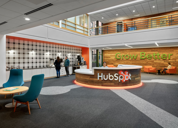 Workspace and Office Design Projects in Cambridge: Hubspot | Unispace