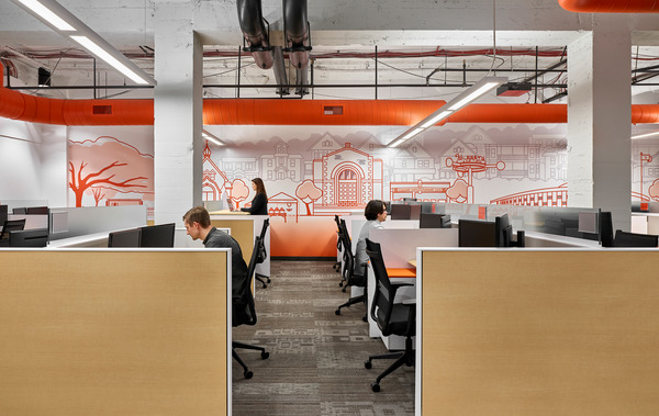 Workspace and Office Design Projects in Cambridge: Hubspot | Unispace