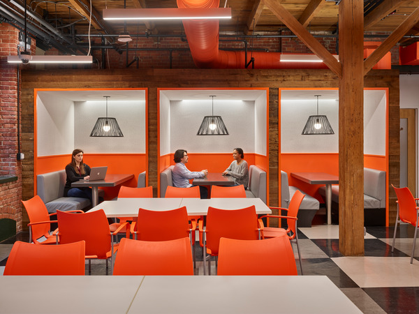 Workspace and Office Design Projects in Cambridge: Hubspot | Unispace